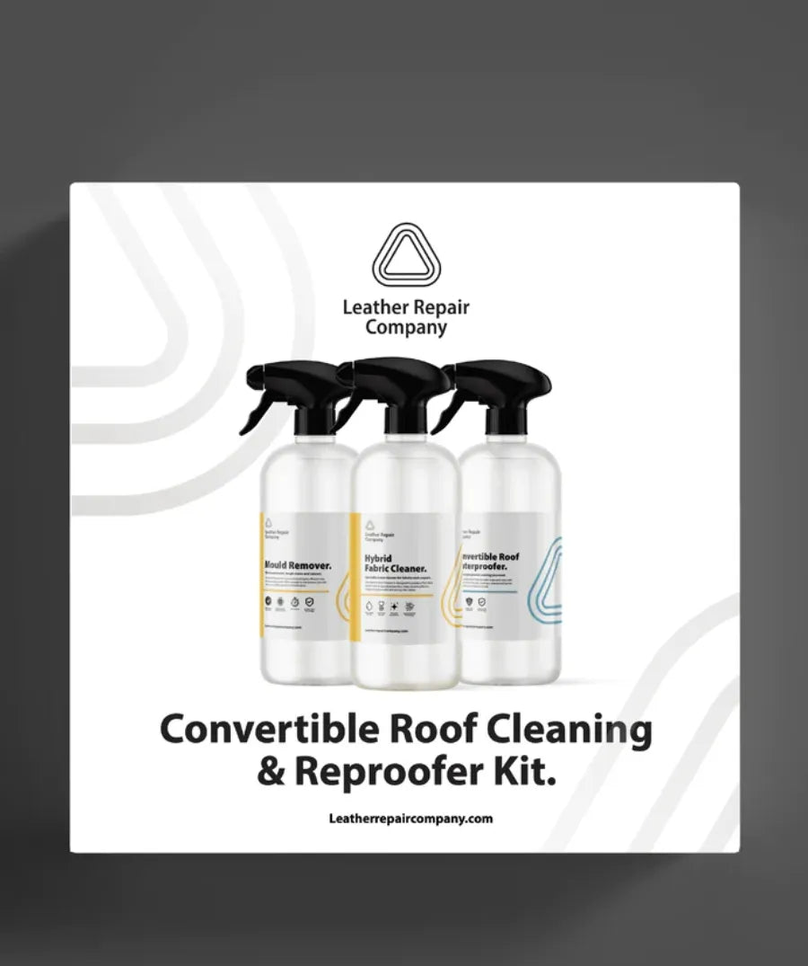 Convertible Roof Cleaning & Reproofer Kit – Leather Repair Company